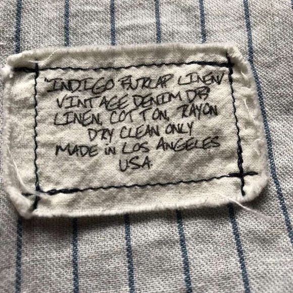 Greg Lauren | Jackets & Coats | Greg Lauren Burlap Denim Jacket | Poshmark